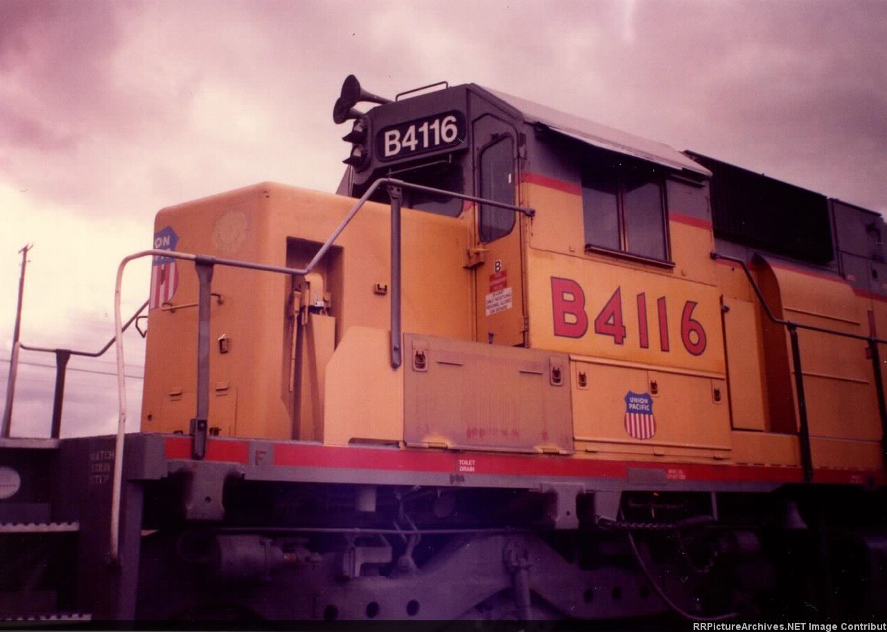 UP B4116 Cab close-up